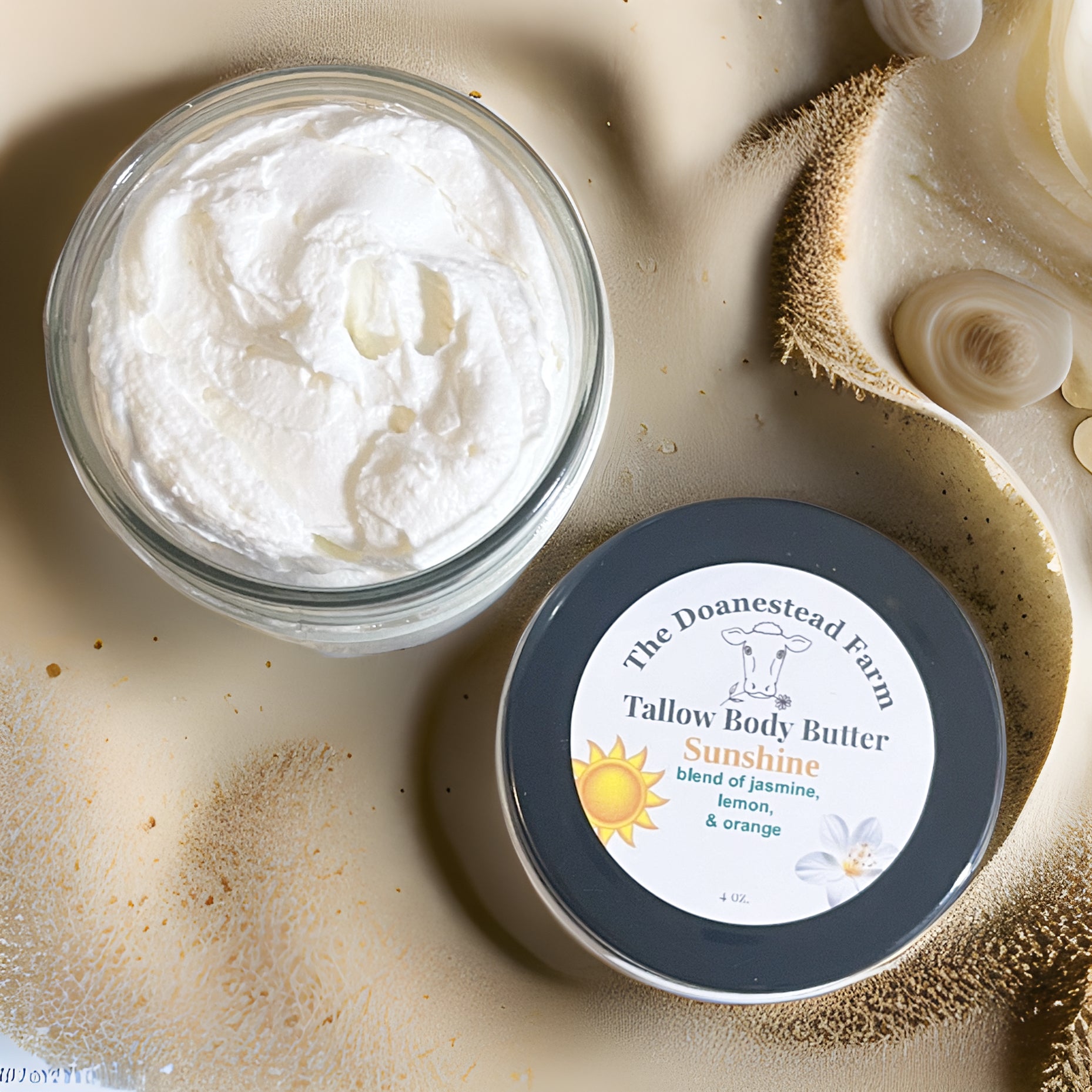 Sunshine Tallow Body Butter | SOW IT, GROW IT, STOW IT